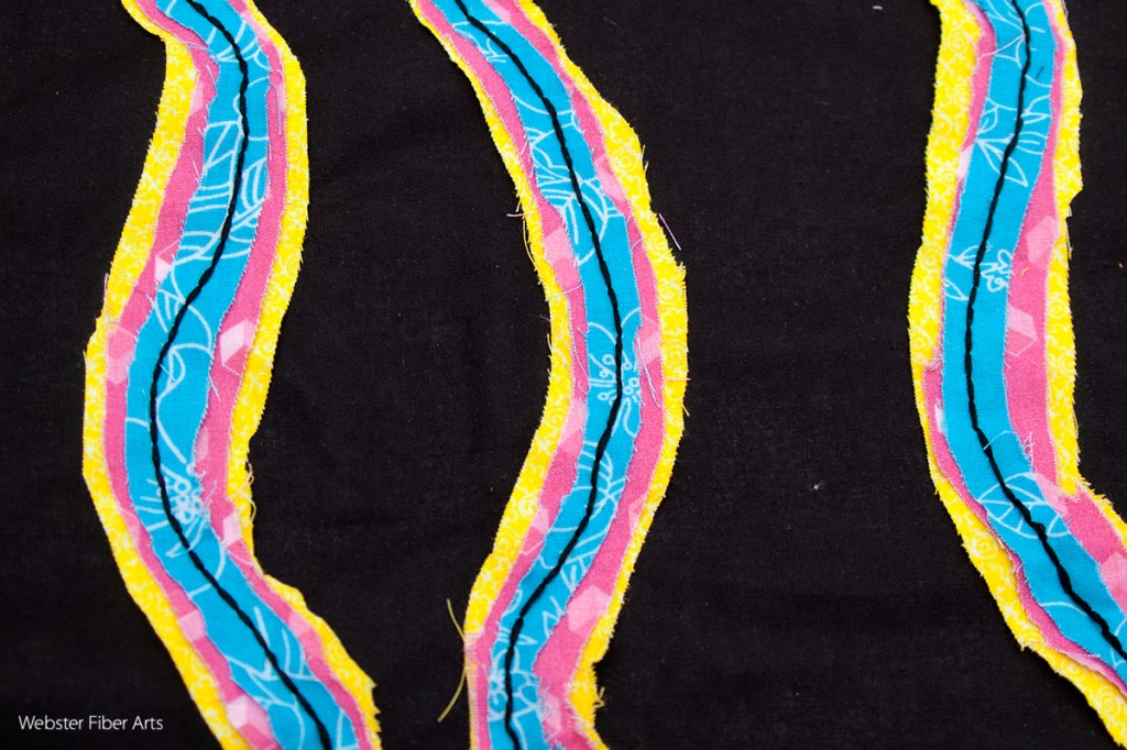 WIP: Stitch and Slash Class Project – Webster Fiber Arts